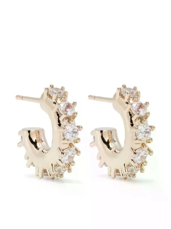 JUSTINE CLENQUET Nina Small Earrings - Gold