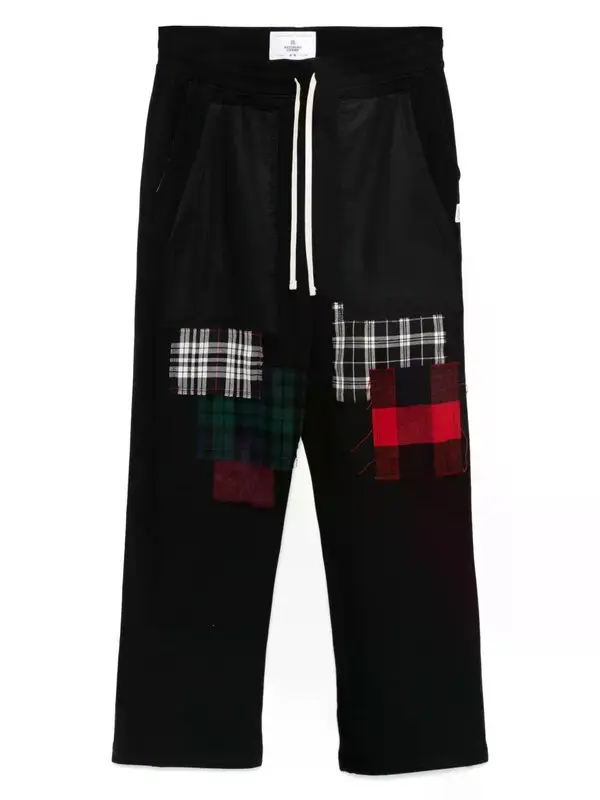 Junya Watanabe Tartan Check-patchwork Sweatpants