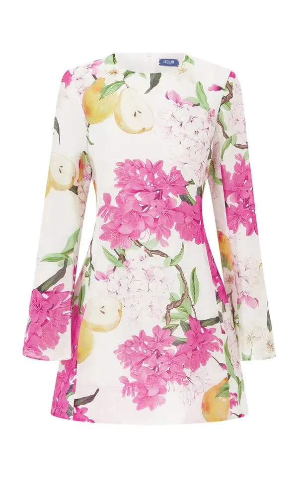 LEO LIN Suzanne Mini Dress - Floral