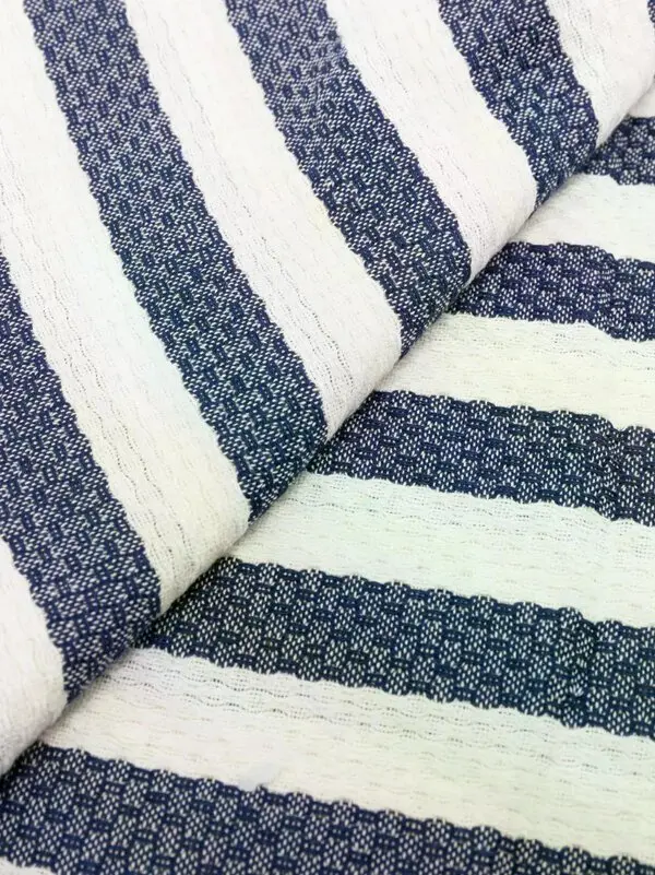 MC2 SAINT BARTH Striped Fringed Beach Towel
