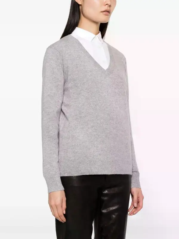 Vince Weekend Cashmere Jumper - Grey