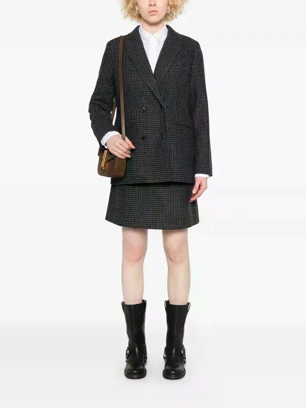 A.p.c. Lucy Double-breasted Blazer - Grey