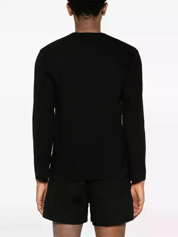 Play Comme Des Garcon Heart-patch T-shirt