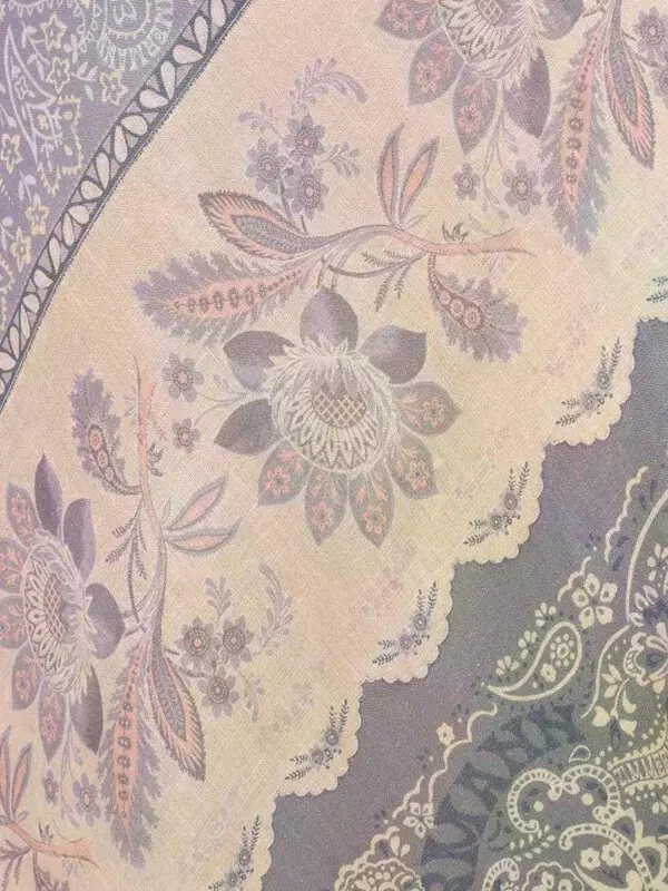 Zimmermann Mix-print Maxi Skirt
