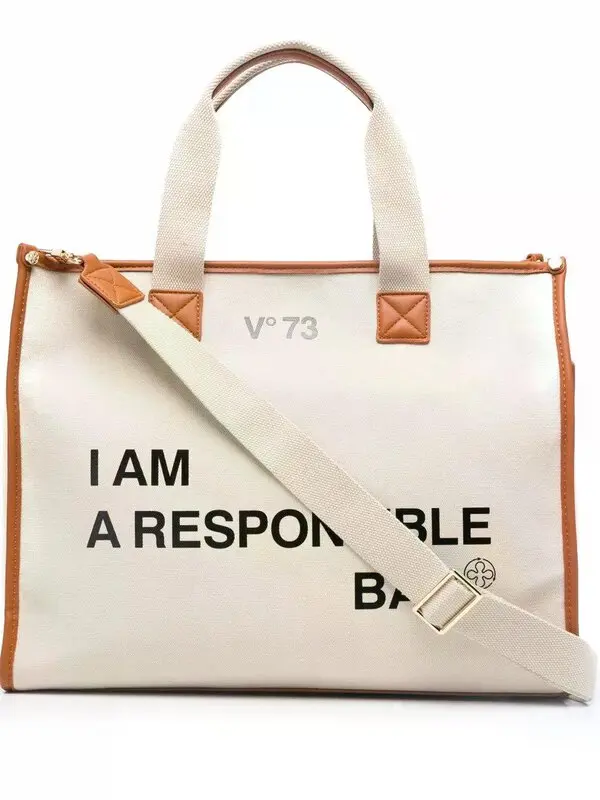 V°73 Responsibility Tote Bag - Neutrals