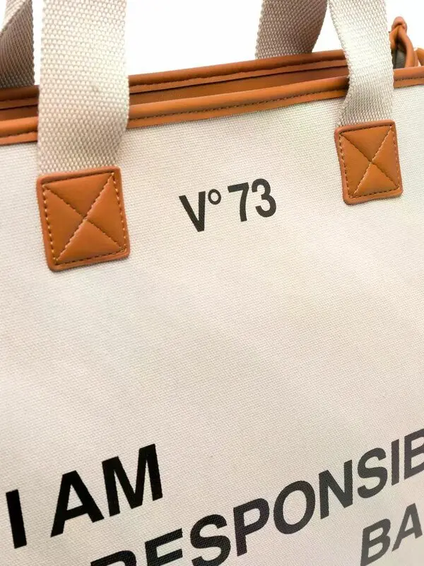 V°73 Responsibility Tote Bag - Neutrals