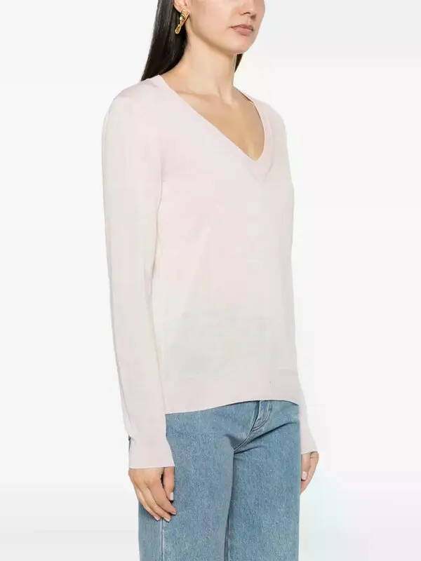 P.a.r.o.s.h Fine-knit V-neck Top