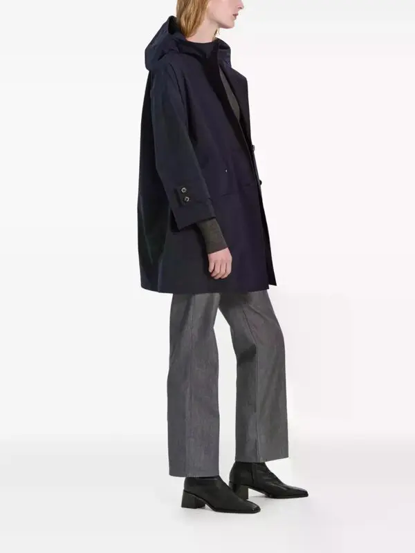 Mackintosh Humbie Hooded Button-up Coat