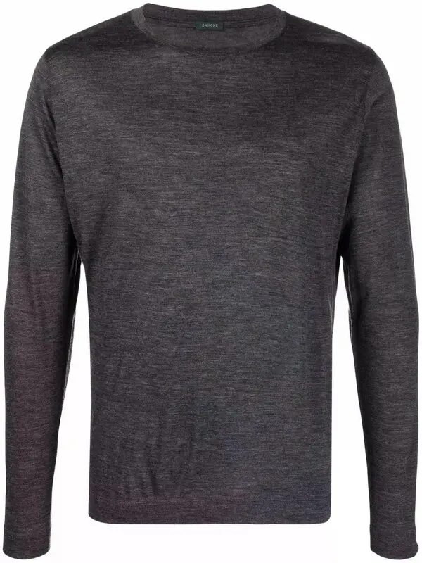 ZANONE Round Neck Knitted Top