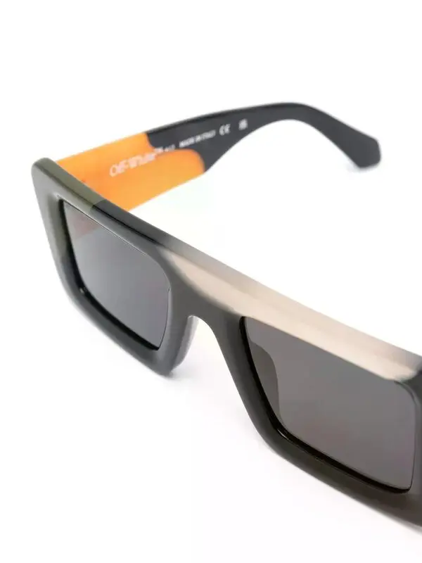 Off-White Seattle Rectangle-frame Sunglasses - Black