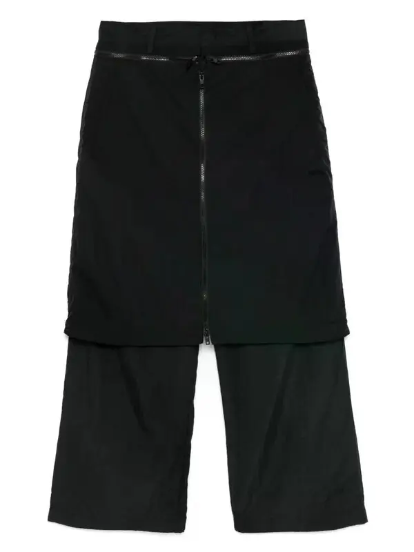 JUUN.J Layered Skirt Trousers