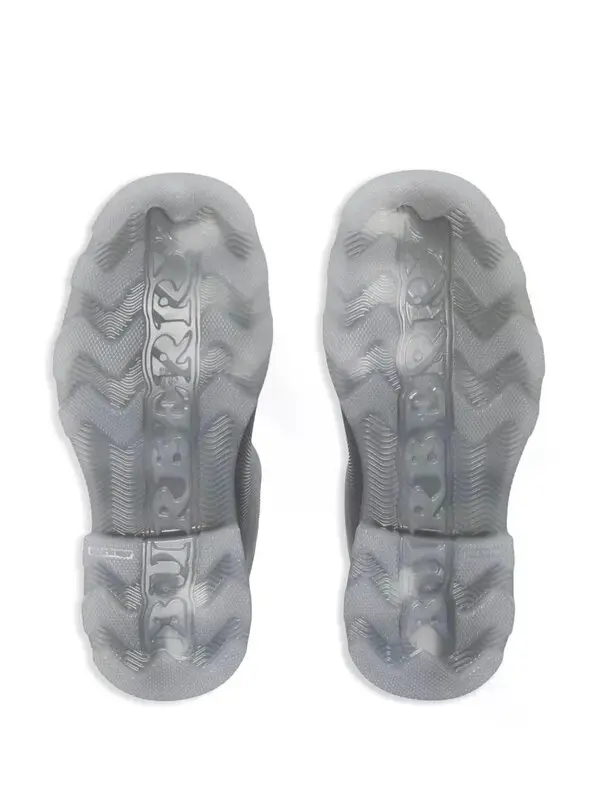 Burberry Marsh Vintage Check Mesh Boots - Grey