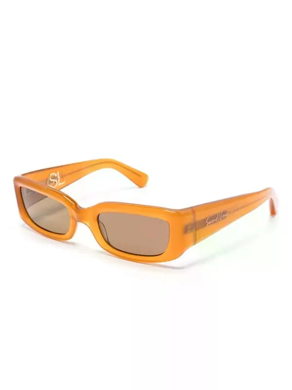 SECOND / LAYER Rectangle Frame Sunglasses