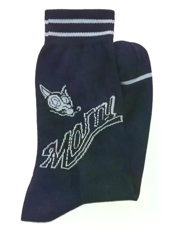 Marni Embroidered-logo Socks