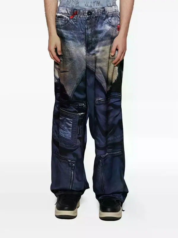 Mihara Yasuhiro Trompe L'oeil Trousers