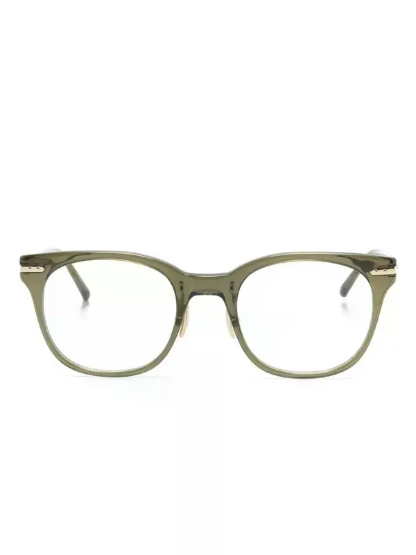 Linda Farrow Arch Square-frame Glasses - Black