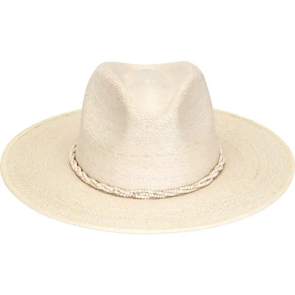 Lack Of Color Paradise Straw Fedora - Cream