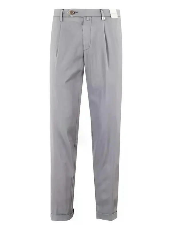 MYTHS Pleat-detail Pants - Grey