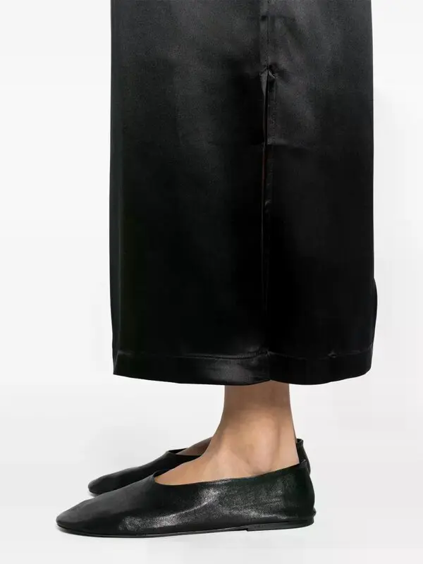 Loulou De Saison Silk-blend Maxi T-shirt Dress