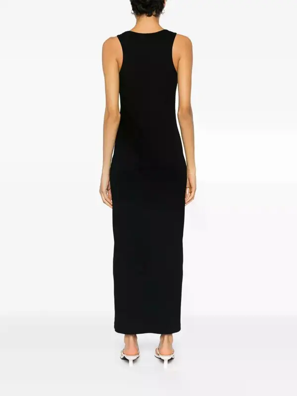 Givenchy 4g-plaque Midi Dress - Black