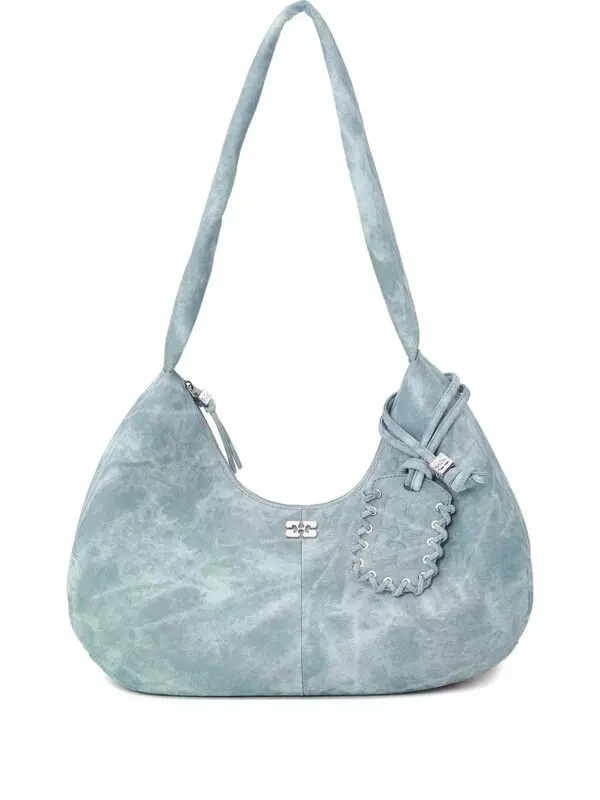 GANNI Tie-dye Effect Shoulder Bag