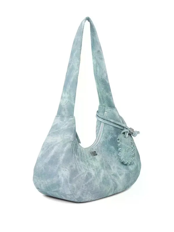 GANNI Tie-dye Effect Shoulder Bag