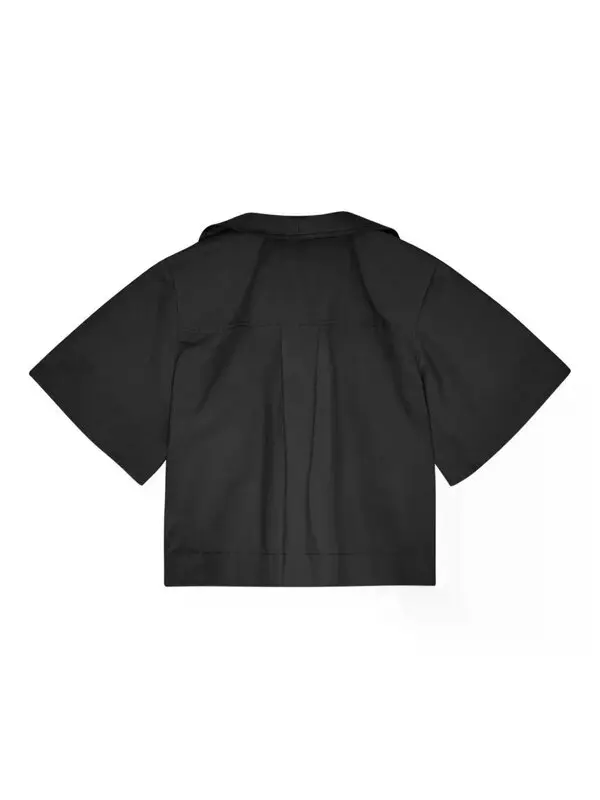 GANNI Stretch-cotton Blouse