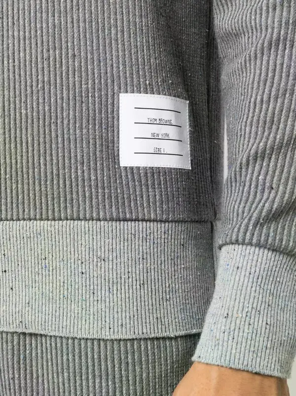 Thom Browne 4-bar Crew-neck Sweatshirt