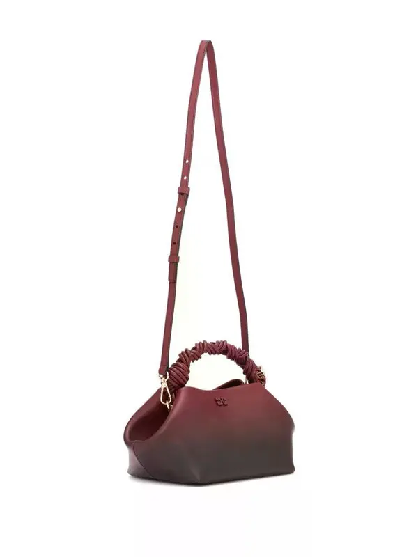 GANNI Bordeaux Tote Bag