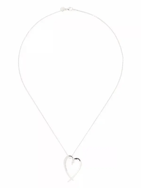 SHAUN LEANE Sterling Hooked Heart Pendant Necklace