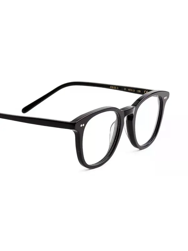 EPOS Round-frame Glasses - Black