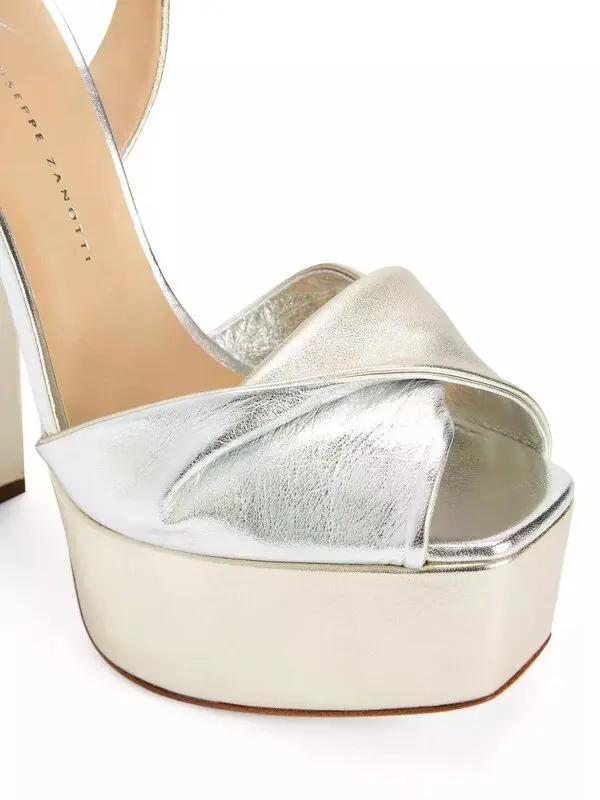 GIUSEPPE ZANOTTI 100mm Betty Double Platform Sandals