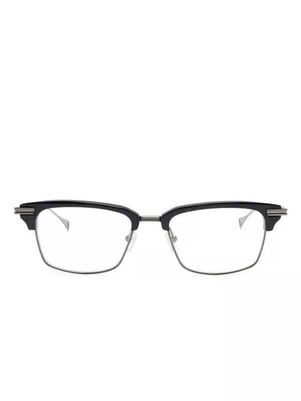 Dita Panelled Glasses - Black