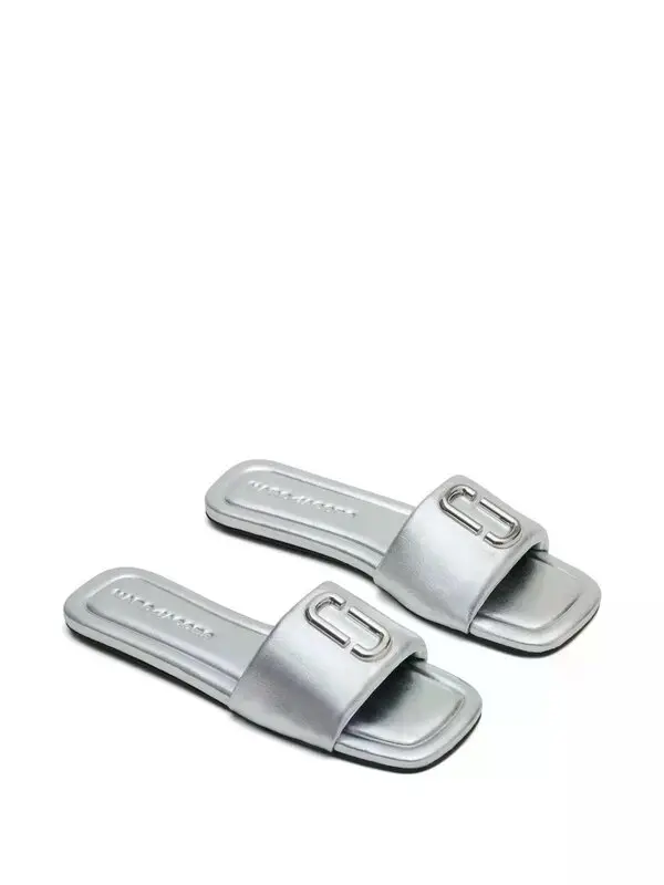 Marc Jacobs The J Marc Metallic Sandals