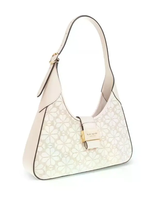 Kate Spade New York Floral Jacquard Shoulder Bag - Neutrals