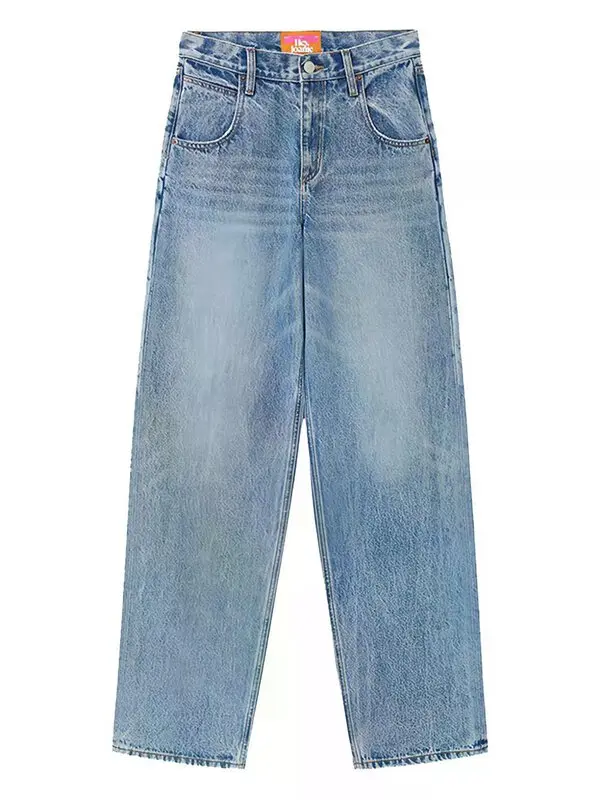 HEY JOANIE Logo-patch Jeans