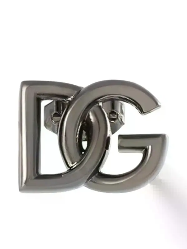 Dolce & Gabbana Dg Logo Single Earring - Silver