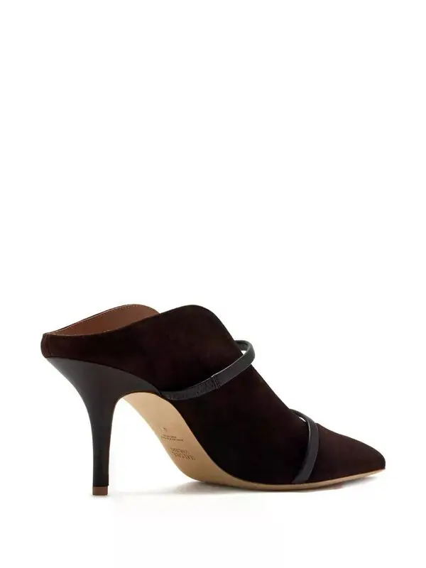 MALONE SOULIERS 70mm Two-strap Pointed-toe Mules
