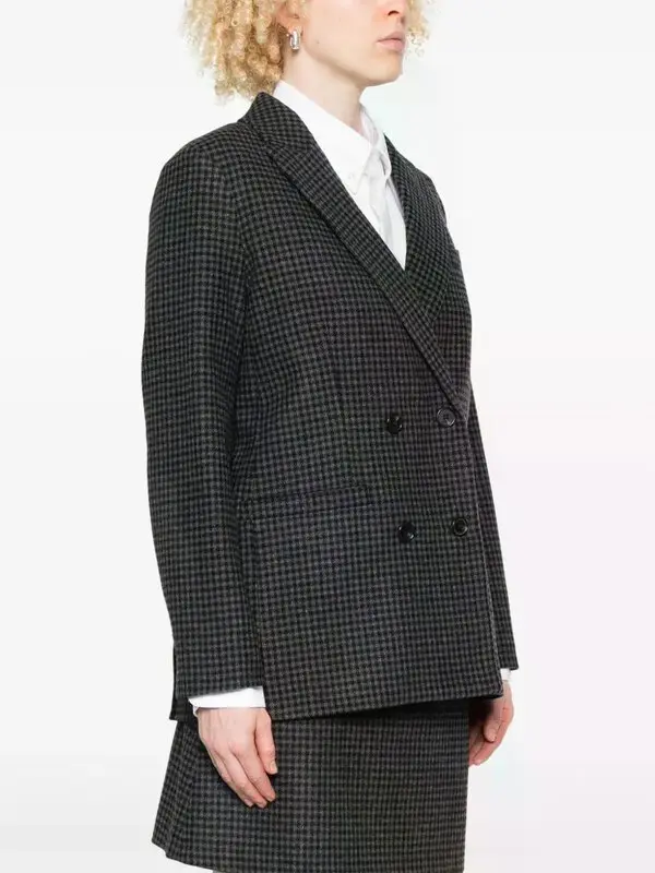 A.p.c. Lucy Double-breasted Blazer - Grey