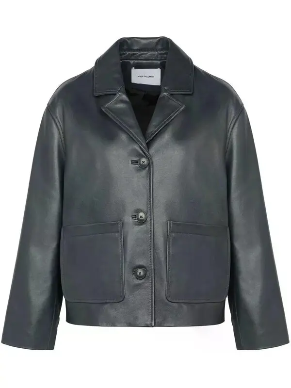 YVES SALOMON Leather Jacket
