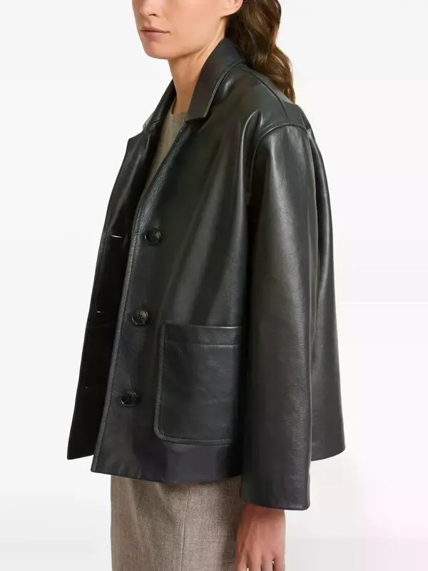 YVES SALOMON Leather Jacket