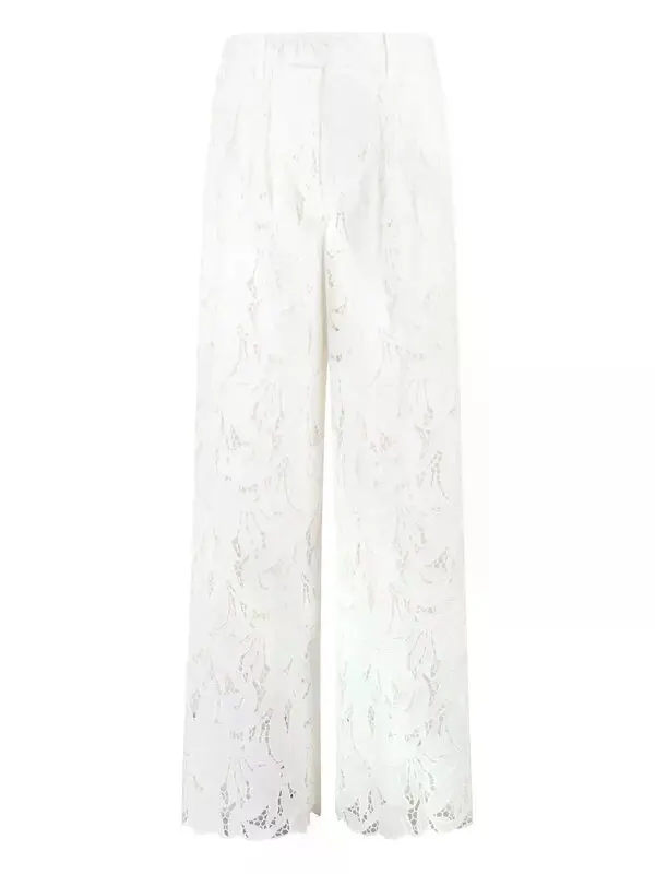 ISABELLE BLANCHE Lace Trousers