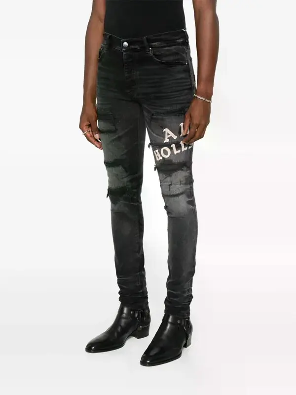 Amiri Distressed-effect Jeans