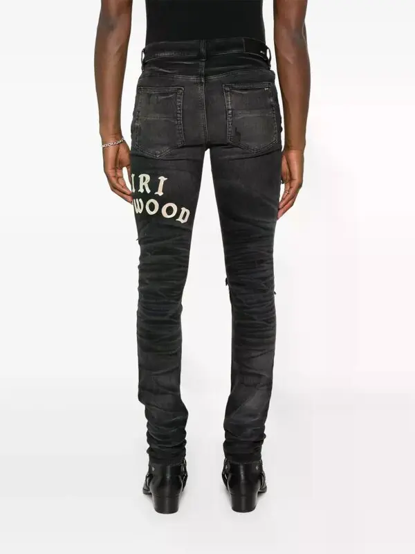 Amiri Distressed-effect Jeans