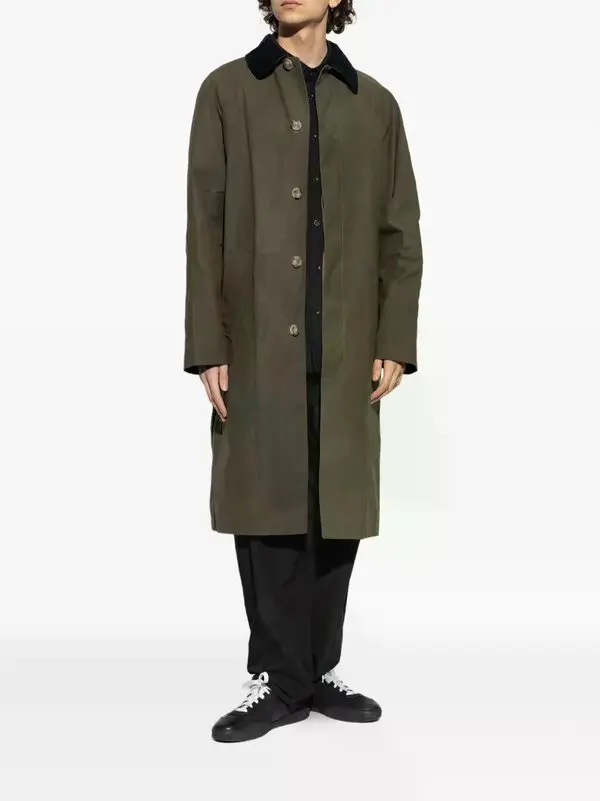 A.p.c. Corduroy-collar Coat