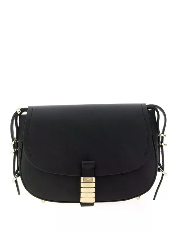 Pinko Leather Cross Body Bag - Black