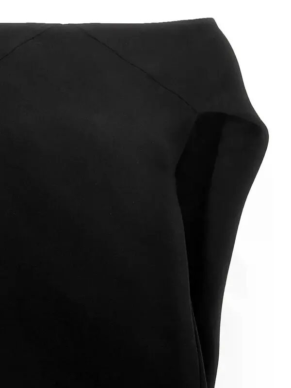 THE ROW Off-the-shoulder Draped Dress