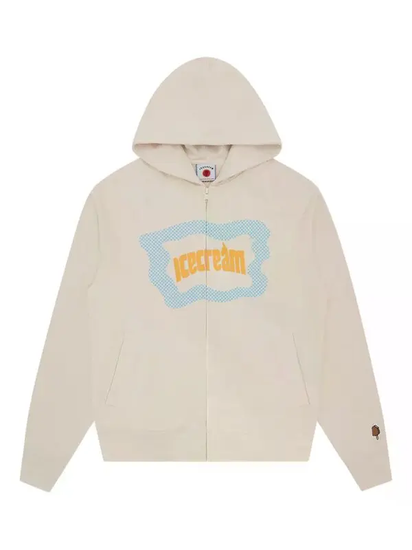 ICECREAM Block Logo Zip-up Hoodie