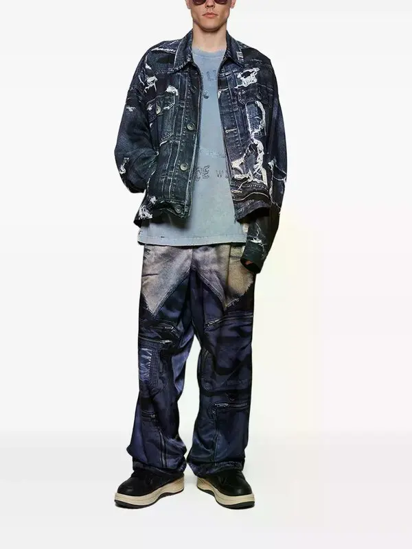 Mihara Yasuhiro Trompe L'oeil Trousers