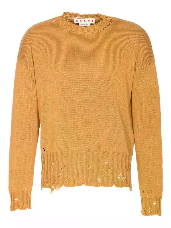 Marni Distressed-effect Jumper